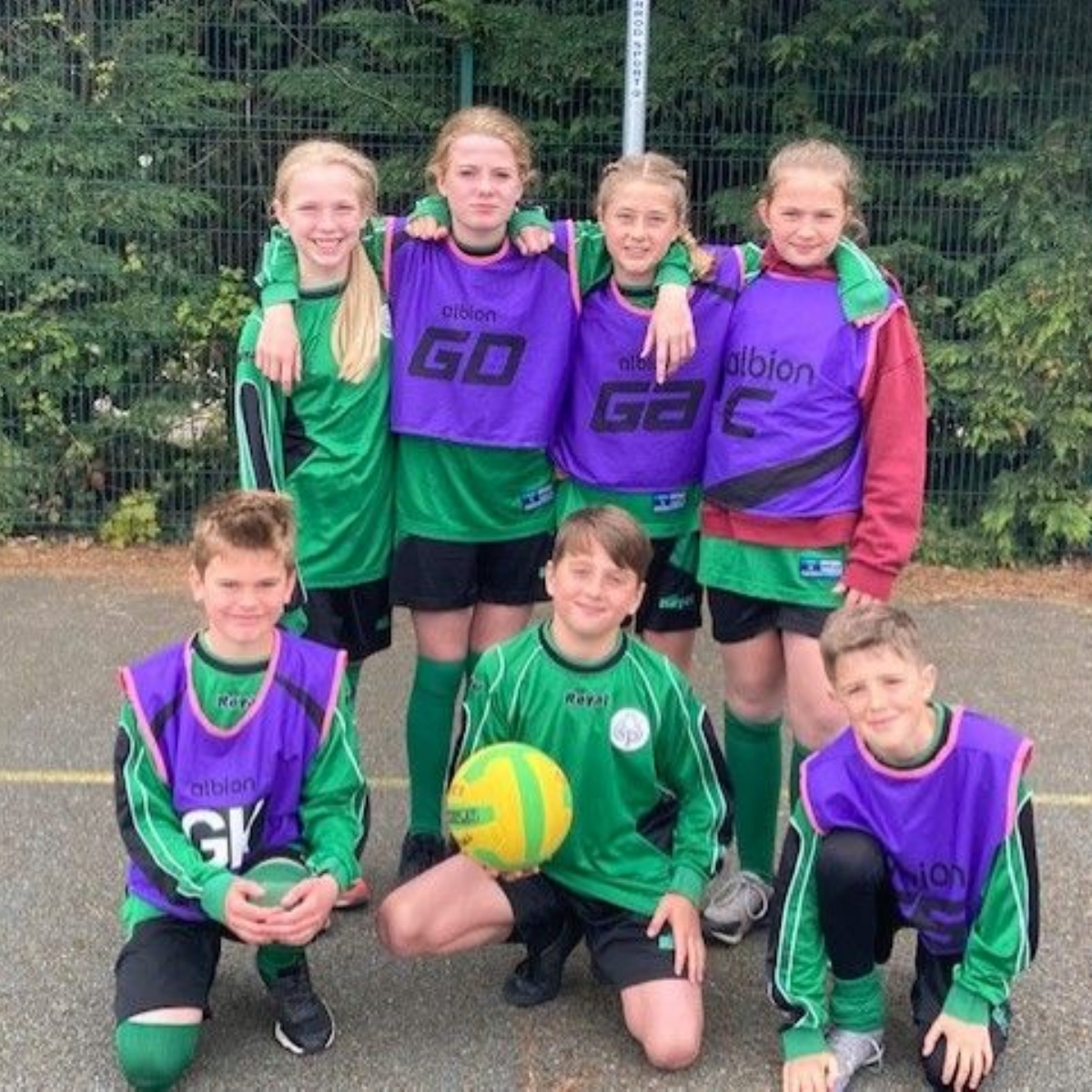 Netball 'A' Team 'Bee' Tournament final - Swavesey Primary School