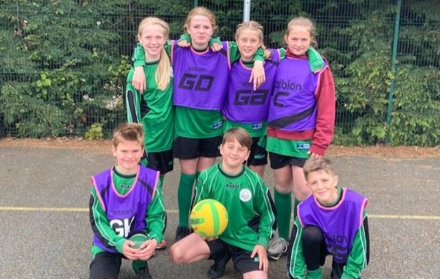 Netball 'A' Team 'Bee' Tournament final - Swavesey Primary School