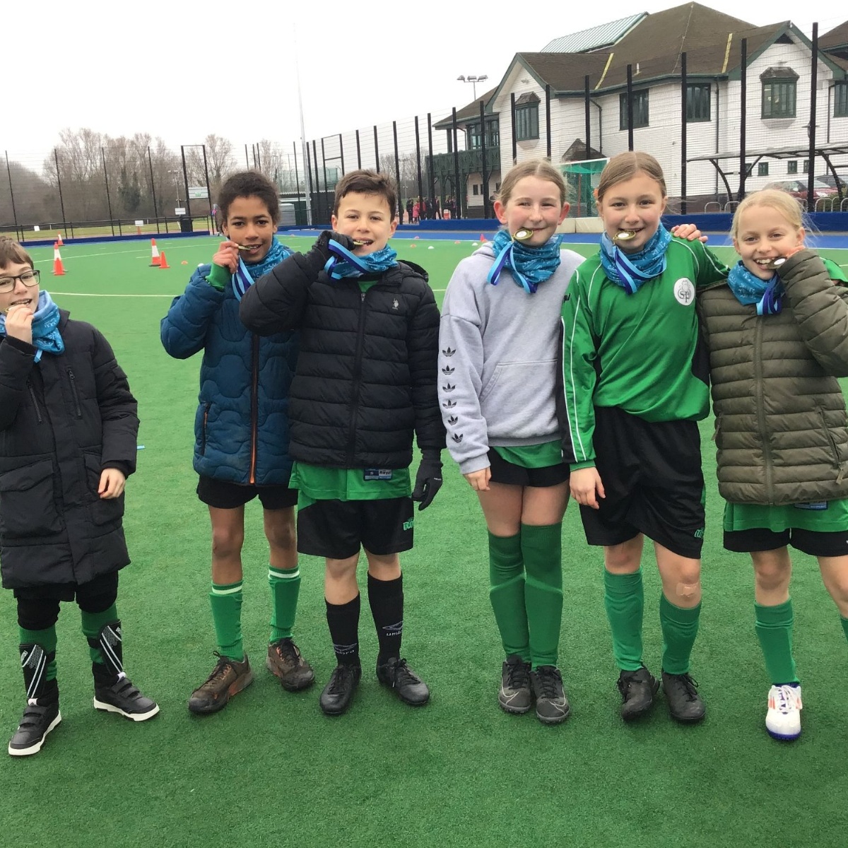 Year 6 Runners-Up and 'Spirit of the Games' winners at the SCSSP 'Quick ...