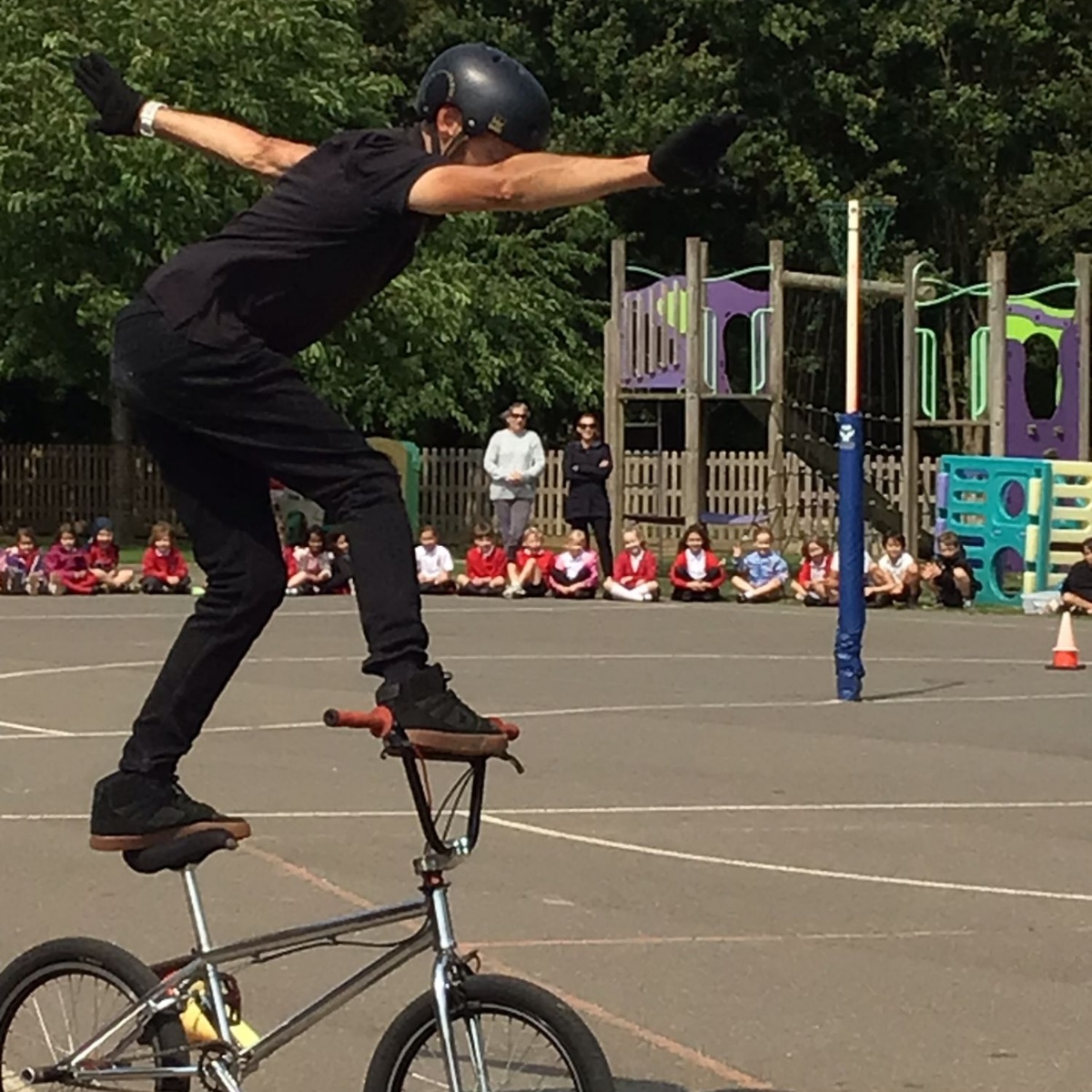 The Year 5 'BMX workshop' is full of thrills and skills. - Swavesey ...